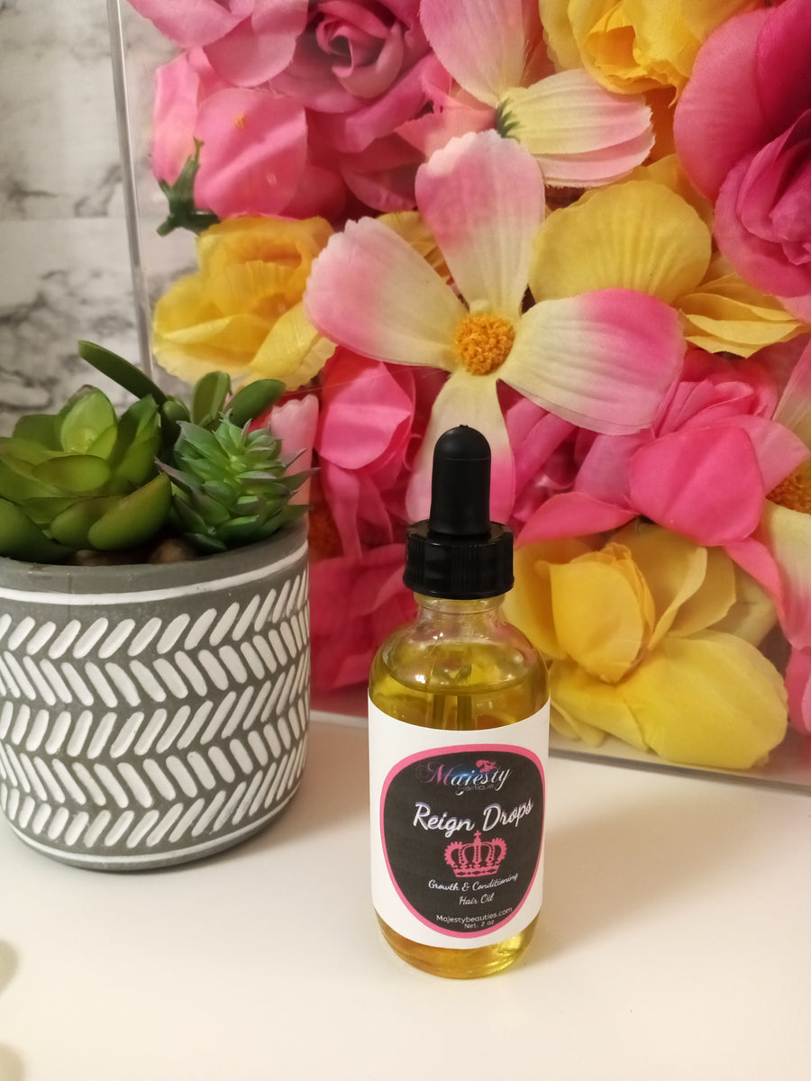 "Reign Drops" Conditoning & Growth Hair Oil – Majesty Hairtique